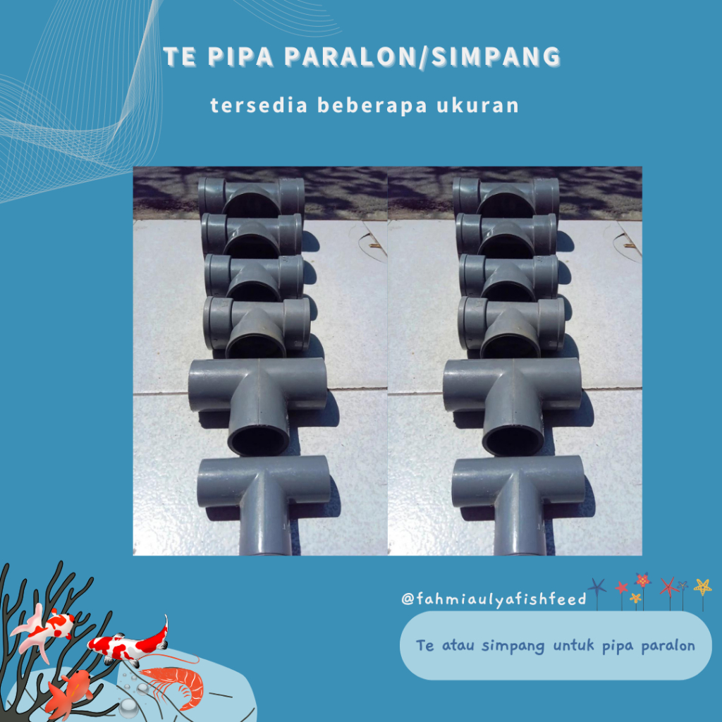 ท่อ Te Paralon/Cross \ มีหลายขนาด | Shopee Thailand
