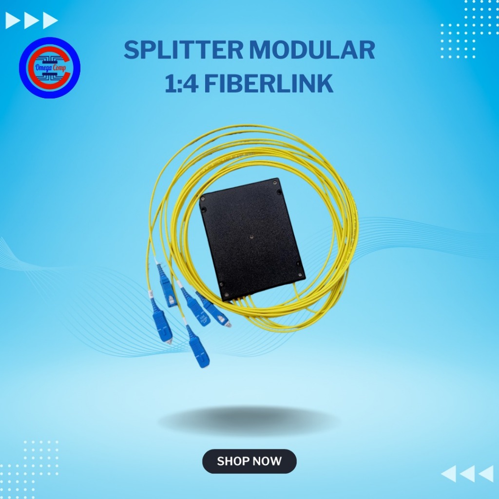 Splitter Modular 1:4 FIBERLINK Telecommunic & fiber Optic solution ...