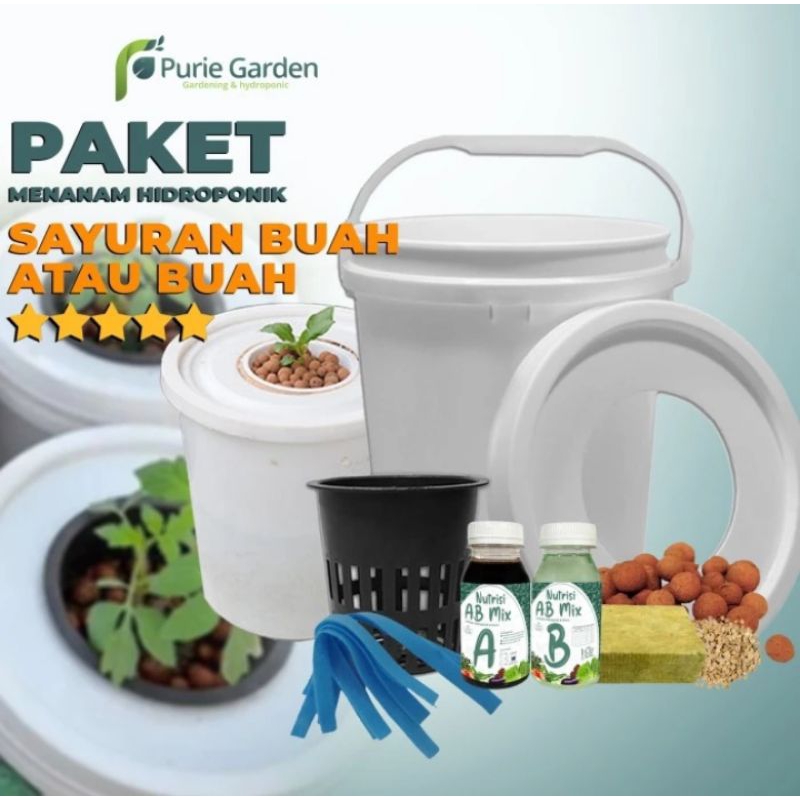Hydroponic DUTCH BUCKET KIT MINI - KKS | Shopee Thailand
