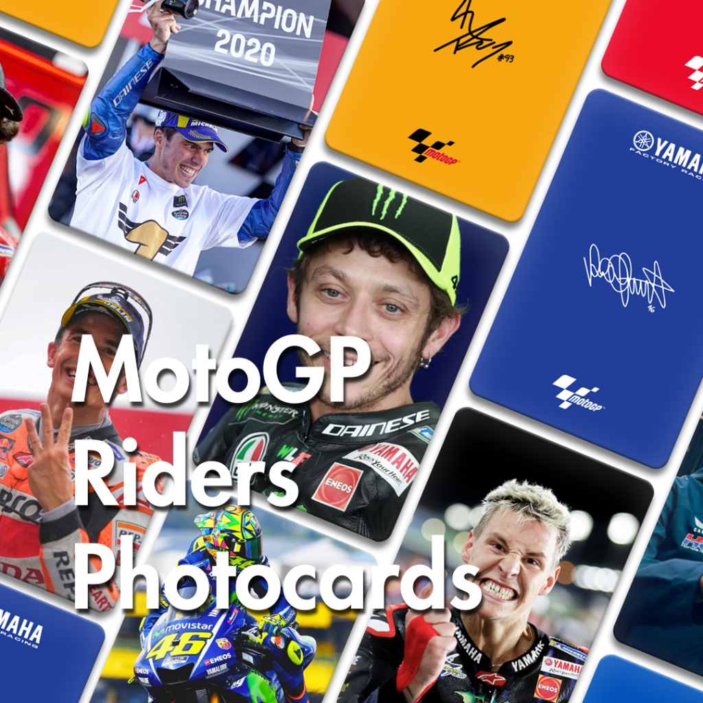 การ์ดแข่ง - MotoGP Riders Edition [Downforce Studio] // Marquez, Rossi ...