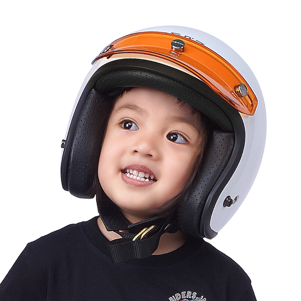 หมวกกันน็อค Kids Retro Helmet Kids Riders.inc RIMC Doja หมวกกันน็อค ...