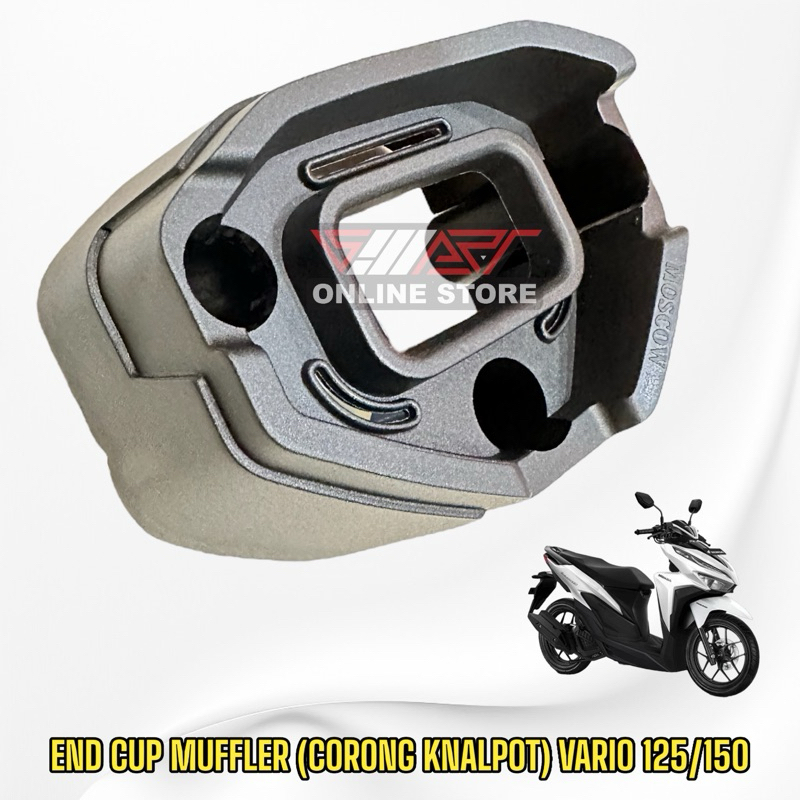 End CUP MUFFLER (ช่องไอเสีย) ใหม่ VARIO 125/150, VARIO 160, PCX 160 ฯลฯ ...