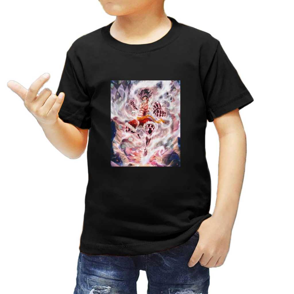 ลูฟี่เกียร์ 5 เสื้อยืดเด็กชายวันพีซด้านบน | Shopee Thailand