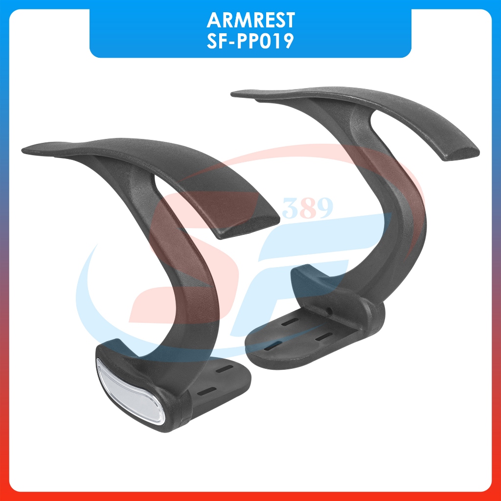 1 ชุด ARMREST OFFICE CHAIR BACKBACK เก้าอี้สํานักงาน SF-PP-019 | Shopee Thailand