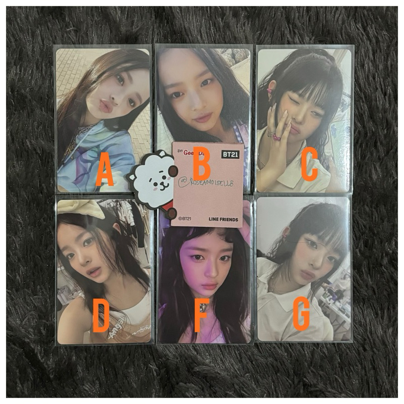 Newjeans NJ HANNI PHOTOCARD PC - กางเกงยีนส์ ใหม่ ลุกขึ้น | Shopee Thailand