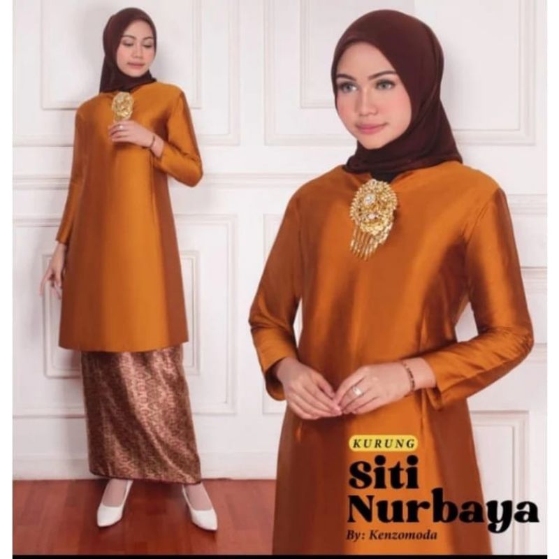 Sk | ผ้าบุหรี่ไฟฟ้า Taffeta Kebaya Top / Siti Nurbaya Malay Kurung Kebaya / ผ้ากระดุมหน้า Kebaya ...