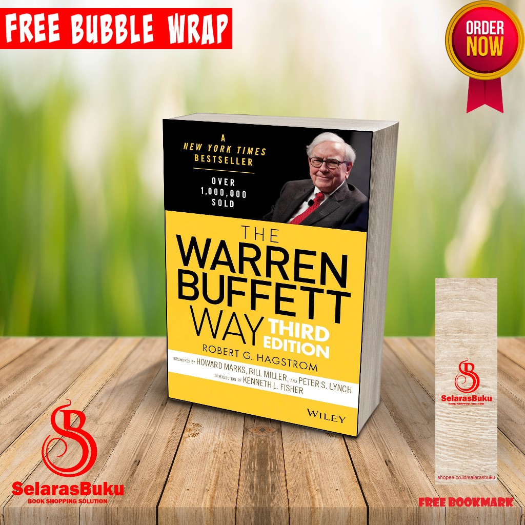 (ภาษาอังกฤษ) The Warren Buffett Way ฉบับสามโดย Robert G. ฮากสโตรม | Shopee Thailand