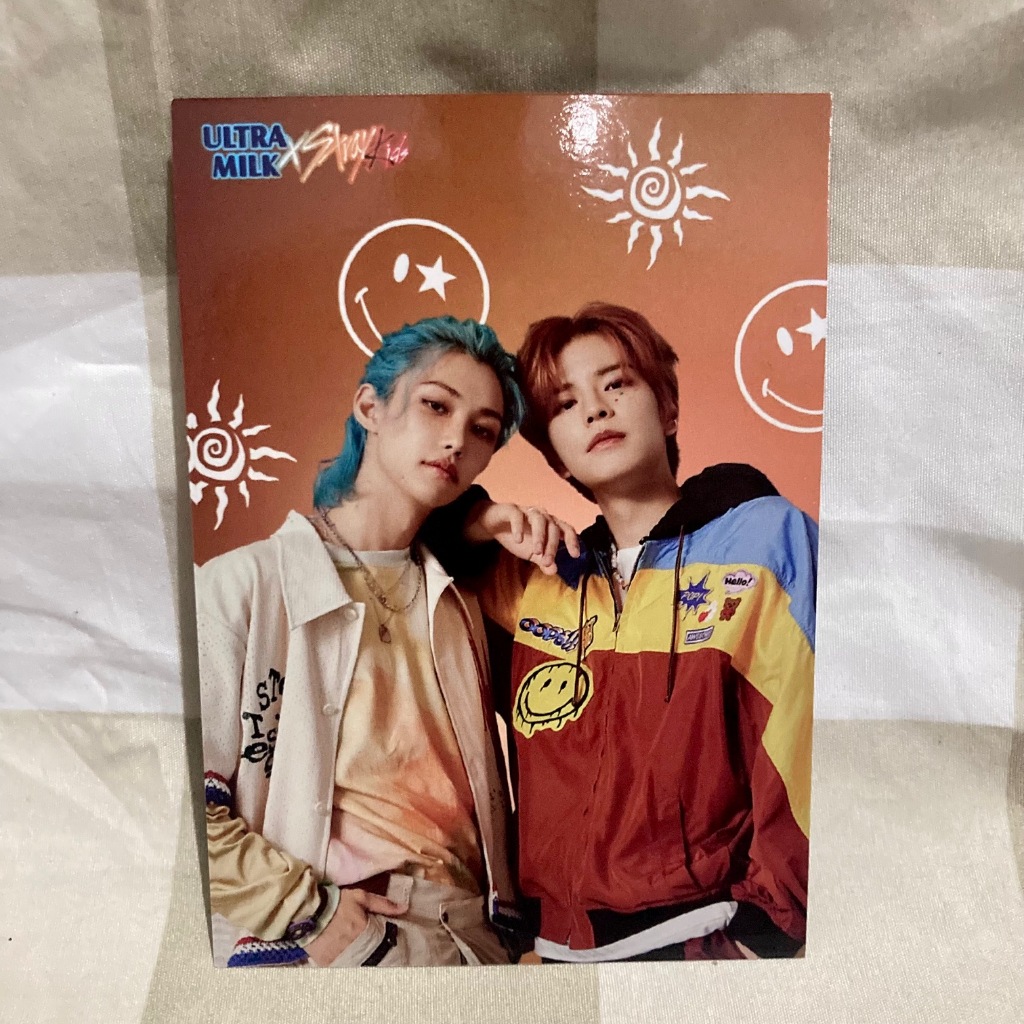 โปสการ์ด Stray Kids x Ultra Milk x CGV Official | Shopee Thailand