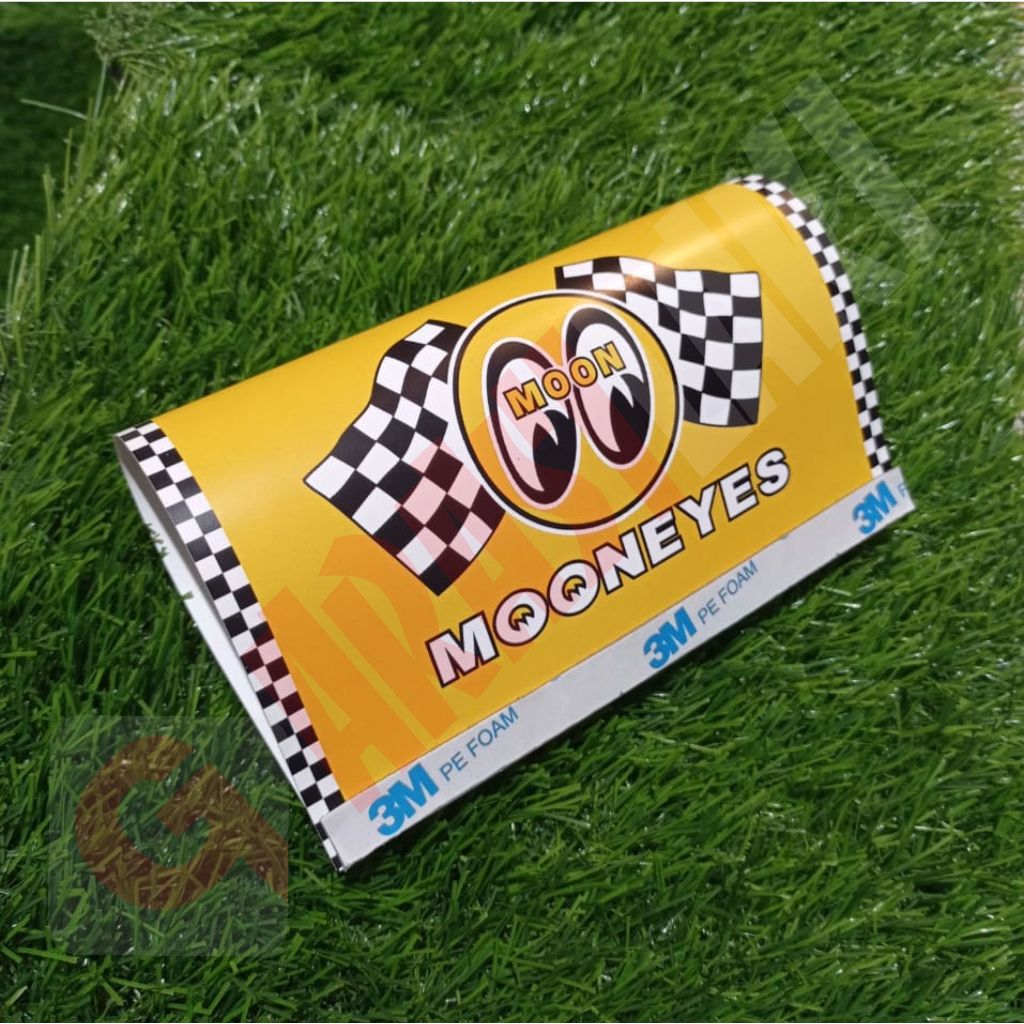 Variations บน MOONEYES STEEL LABEL STICKS รถ LUGGAGE ประตู DECORTATION ...