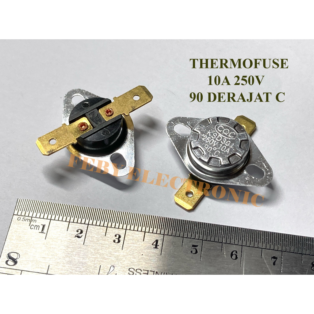 Ksd-301 250V 10A 90. เทอร์โมสแตทเทอร์โมฟิวส์°C | Shopee Thailand