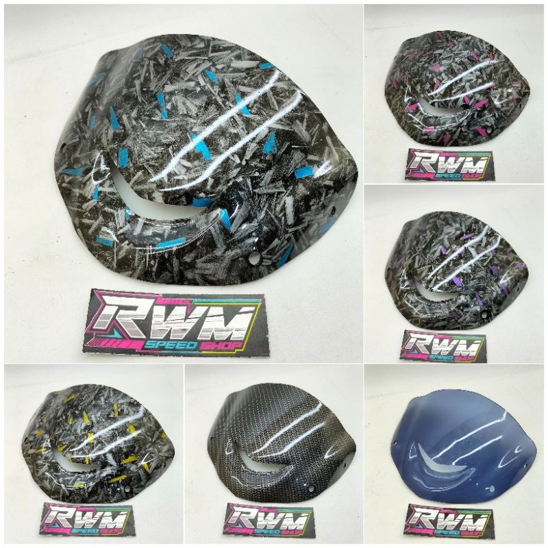 Visor F1Zr Fiz R Satria Shark Yamaha 125 Z 125z Visor Carbon WTP Forged ...