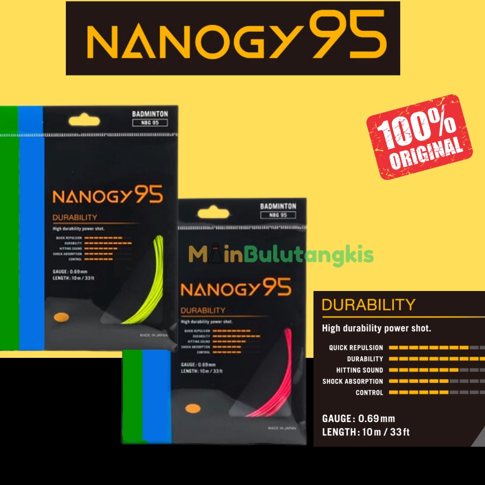 สายไม้แบดมินตัน Ffa BG Nanogy 95 สายเดิม j สินค้าใหม่ล่าสุดล่าสุด | Shopee Thailand