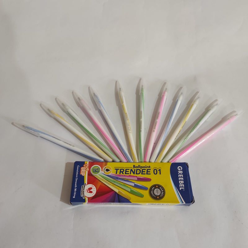 ปากกา Greebel Trendee 0.5 มม. 1 กล่อง มี 12 ชิ้น | Shopee Thailand