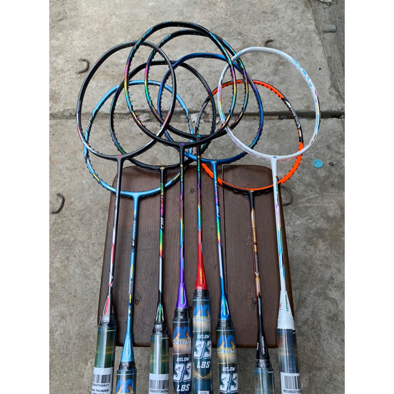 ไม้แบดมินตัน Powermax Ballistic Blade X Thunder T Force Racket เท่านั้น ...