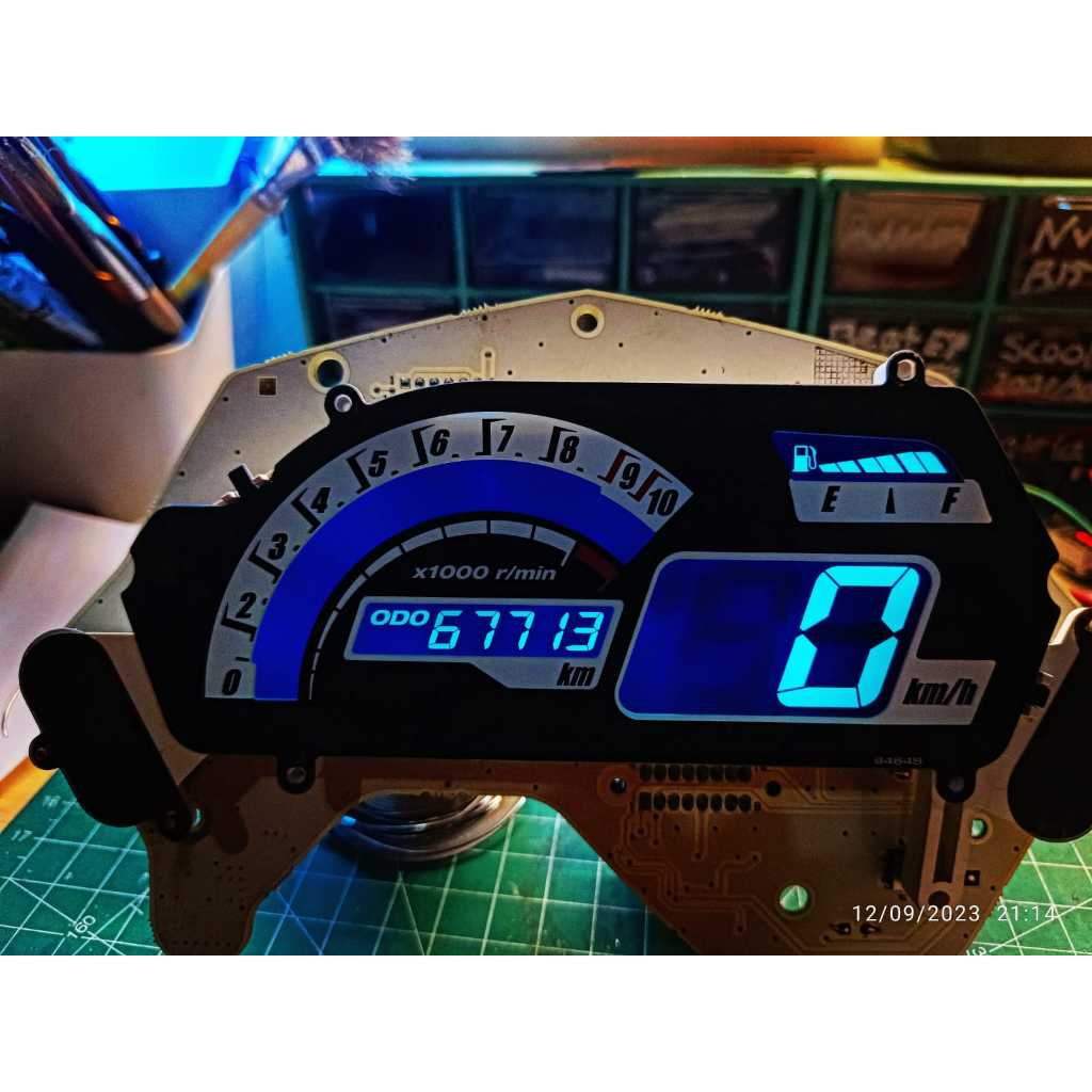 Polarizer Polaris LCD Speedometer Yamaha Byson Old Polaris หน้าลบ ...