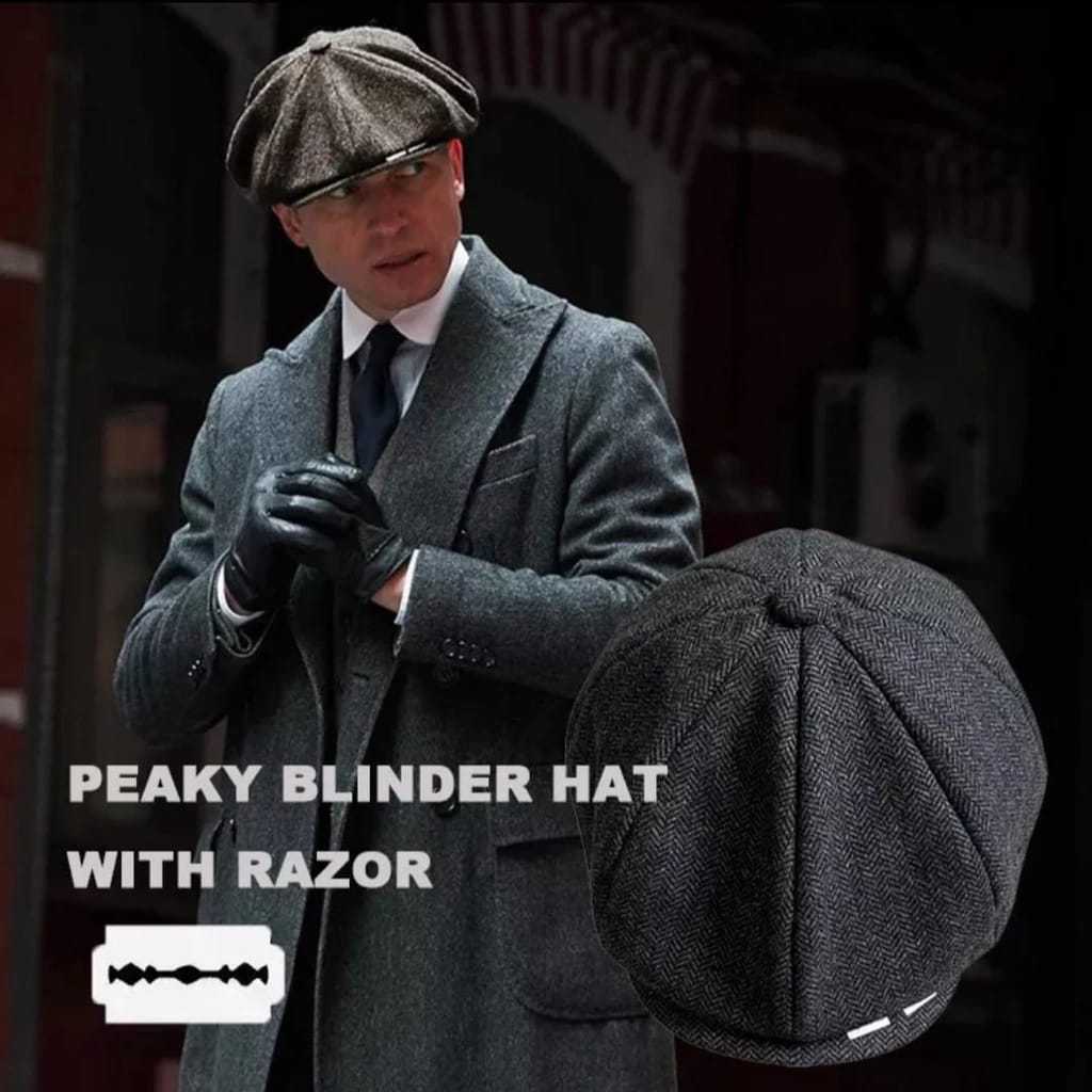 Peaky Blinders Cap Newsboy Vintage Beret Hat For Adult Men 2024 ...