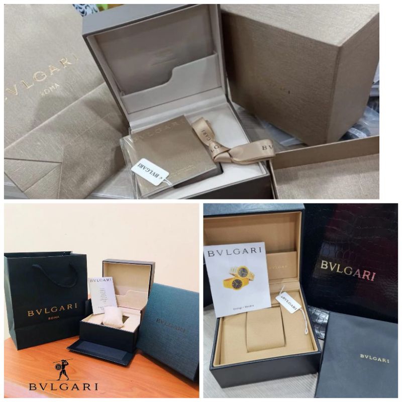 Bvlgari WATCH BOX ORI | กล่องบุลการิดั้งเดิม | Shopee Thailand