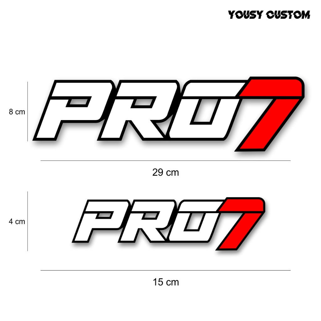 สติกเกอร์ PRO7 ปลาหมึก ปลาหมึก ลามิเนต (หน่วย) | Shopee Thailand
