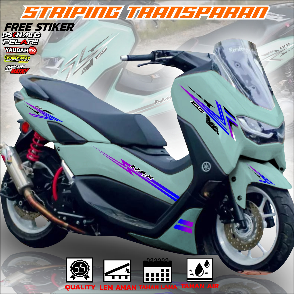 Nmax สติกเกอร์ แบบใส สีใหม่ N MAX | Shopee Thailand