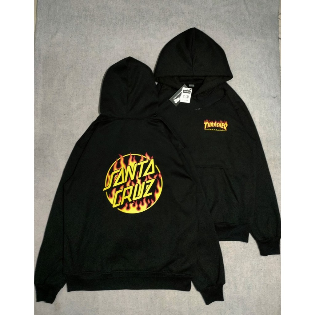 Santa CRUZ01 PREMIUM HOODIE SWETER JACKET | เสื้อแจ็คเก็ตจัมเปอร์แบรนด์ ...