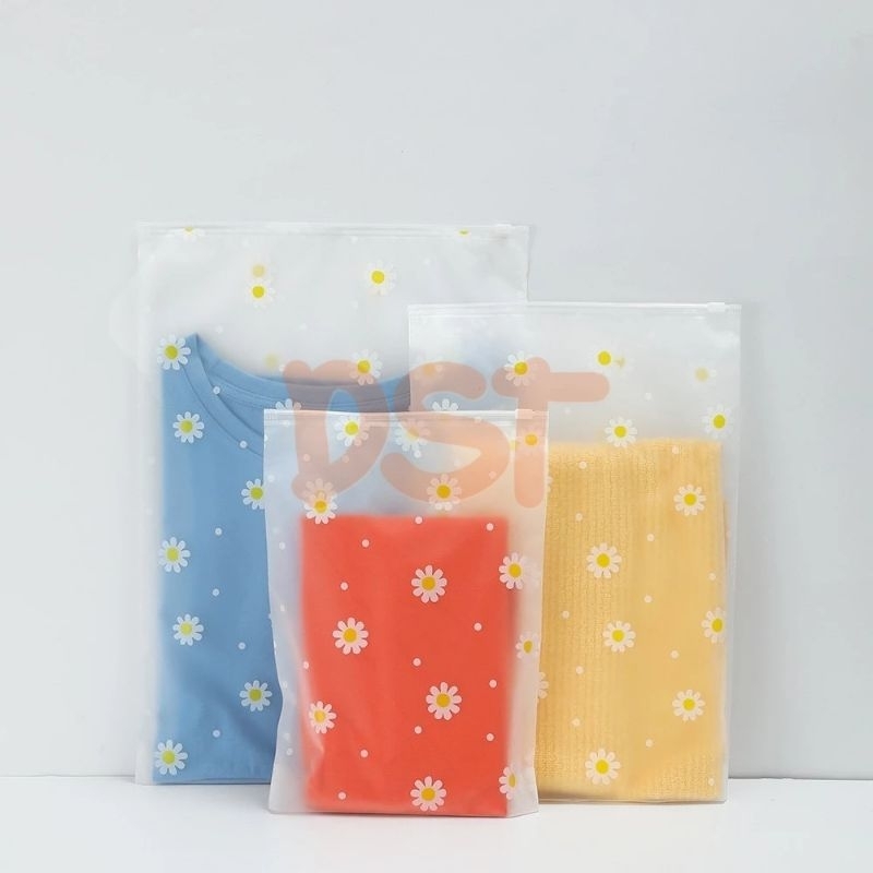 DST กระเป๋าซิป Ziplock กระเป๋าโปร่งใส Doff รูปแบบพลาสติก Travel ...