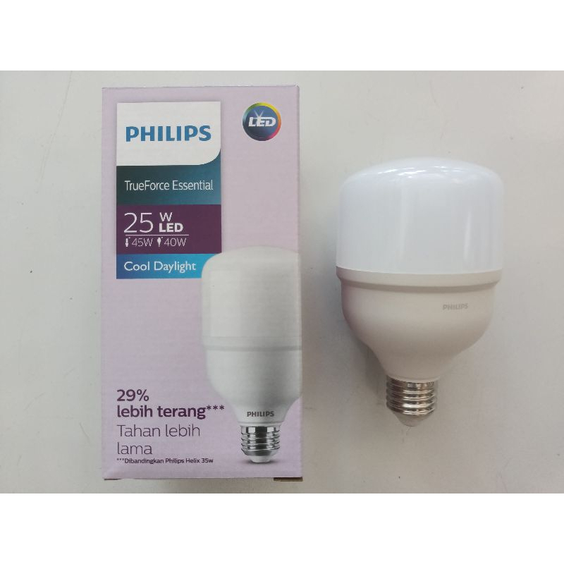 Putih Philips Trueforce Ess หลอดไฟ LED 20W 25W 35WATT White CDL E27 ...