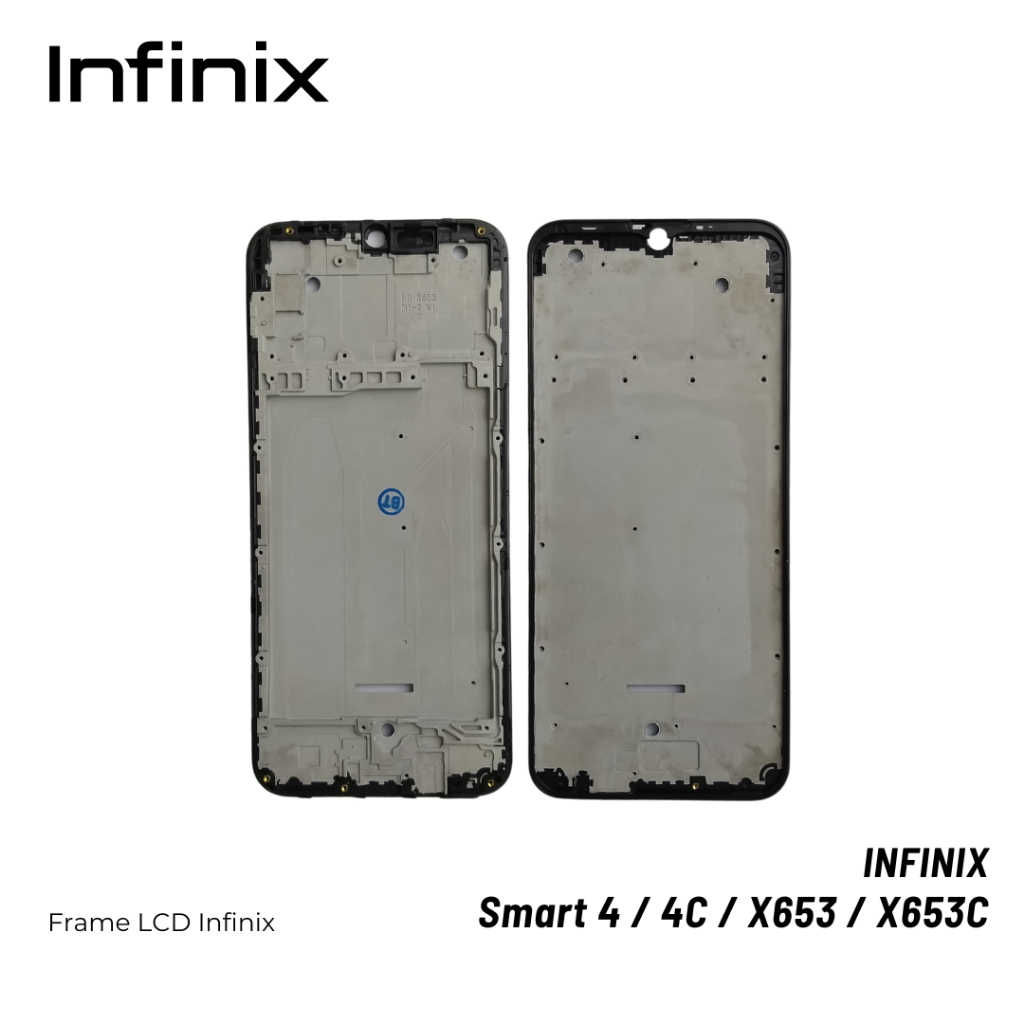 กรอบหน้าจอ Lcd Infinix Smart 4 4C X653 X653C Middle Frame Bone Lcd 4C Smart4 X653 X653C | Shopee ...