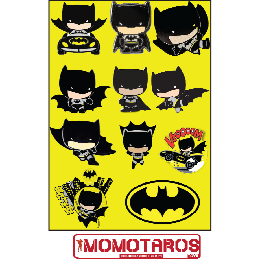 Batman Chibi DC 1 ชิ ้ นสติ ๊ กเกอร ์ กันน ้ ําโปร ่ งใส | Shopee Thailand