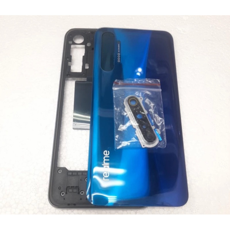 เคสด้านหลัง สีฟ้า สําหรับ Realme XT RMX1921 Bezel | Shopee Thailand