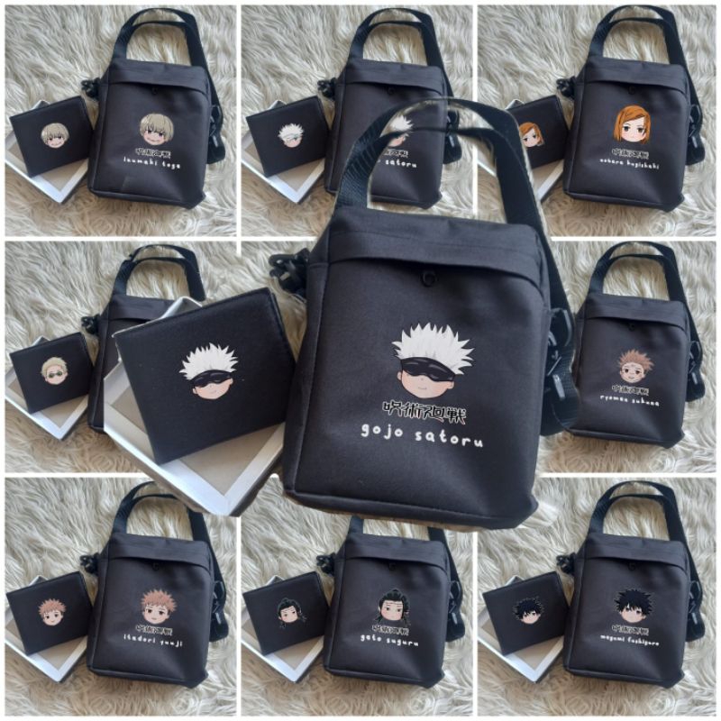 Jujutsu kaisen กระเป๋าสตางค์ gojo satoru megumi toji ego sukuna adori ...