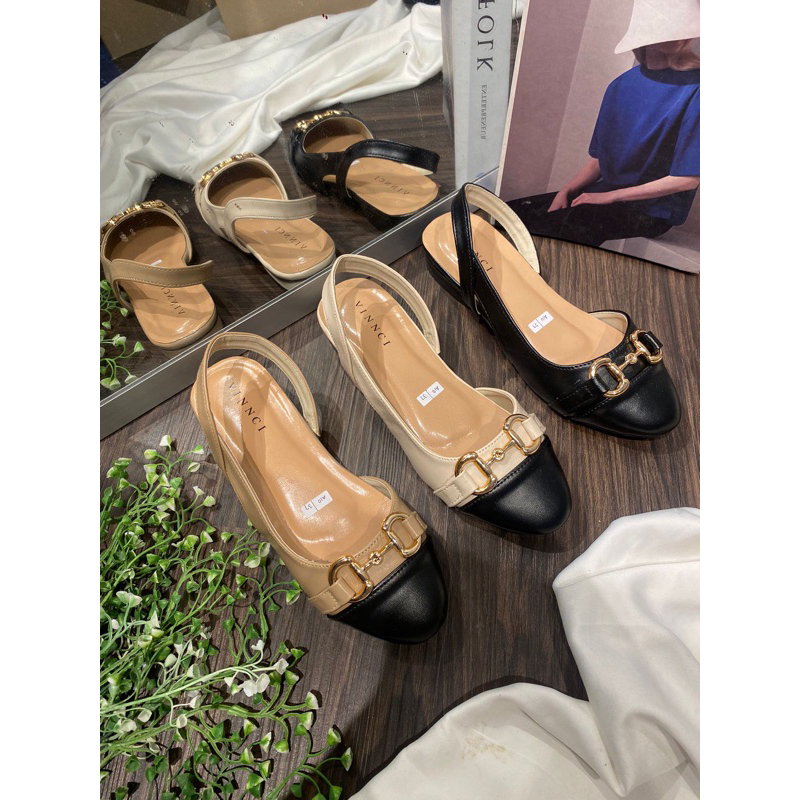 ส้น Jaqlin ที่ร่วมสมัยล่าสุดพร้อมดอกยาง jafarino ขนาด 2 ซม. | Shopee ...