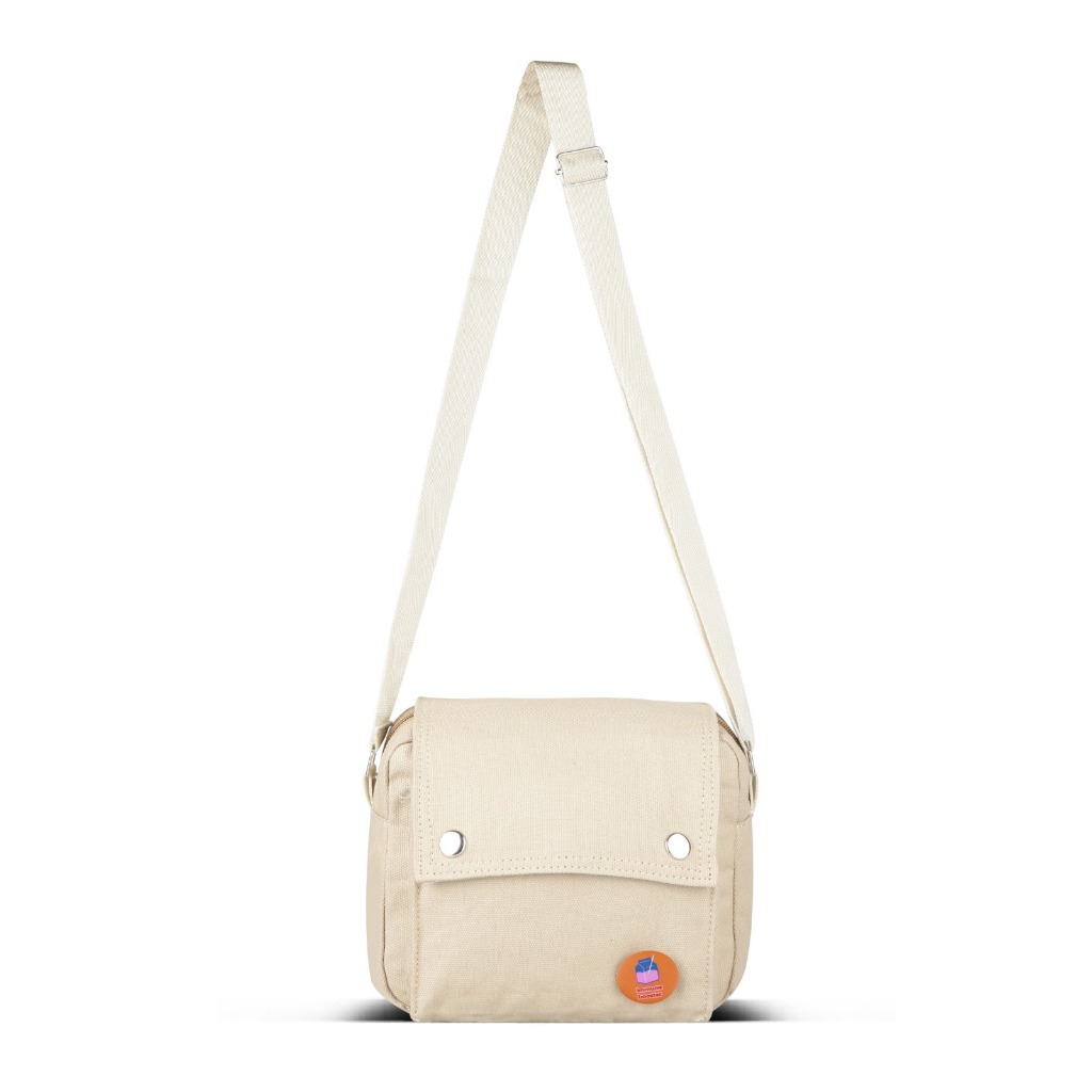 Pushop - Anko Canvas Sling Bag - Unisex (ฟรี PIN) | Shopee Thailand
