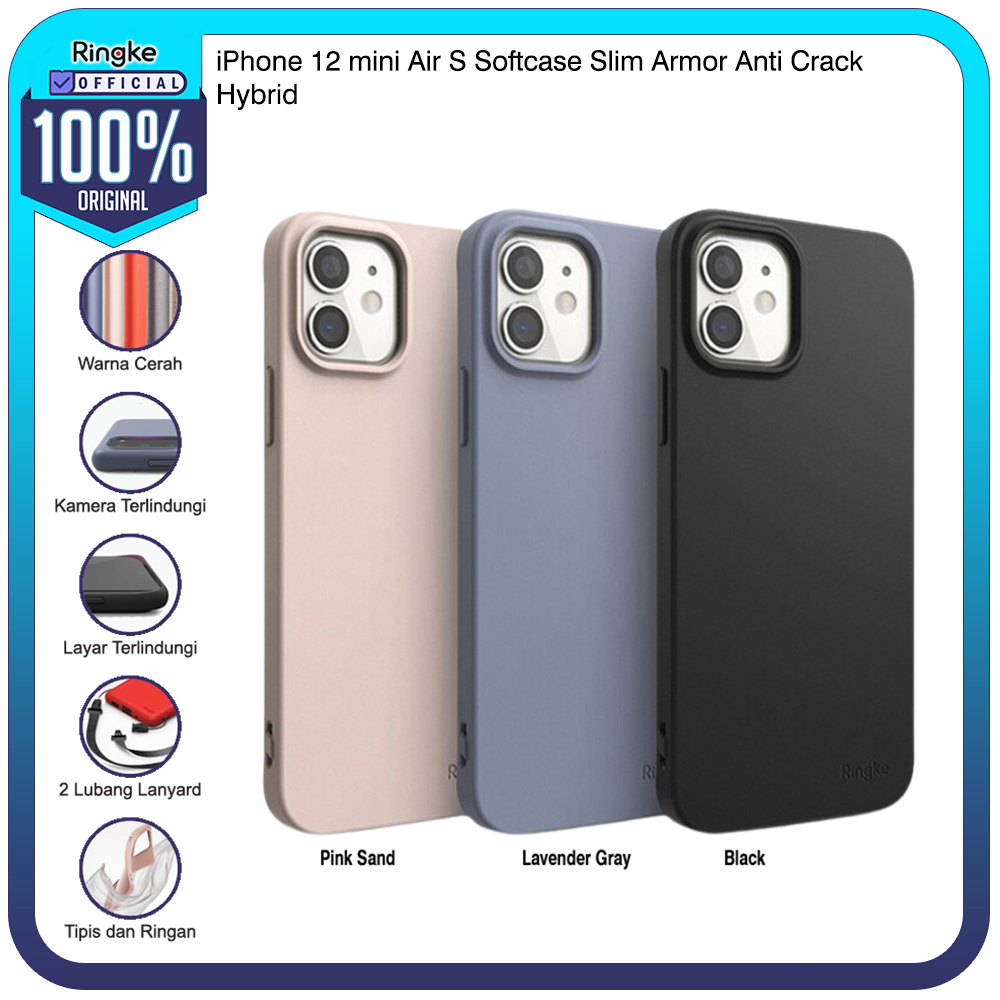 Ringke iPhone 12 mini Air S Softcase Slim Armor Anti Crack Hybrid ...