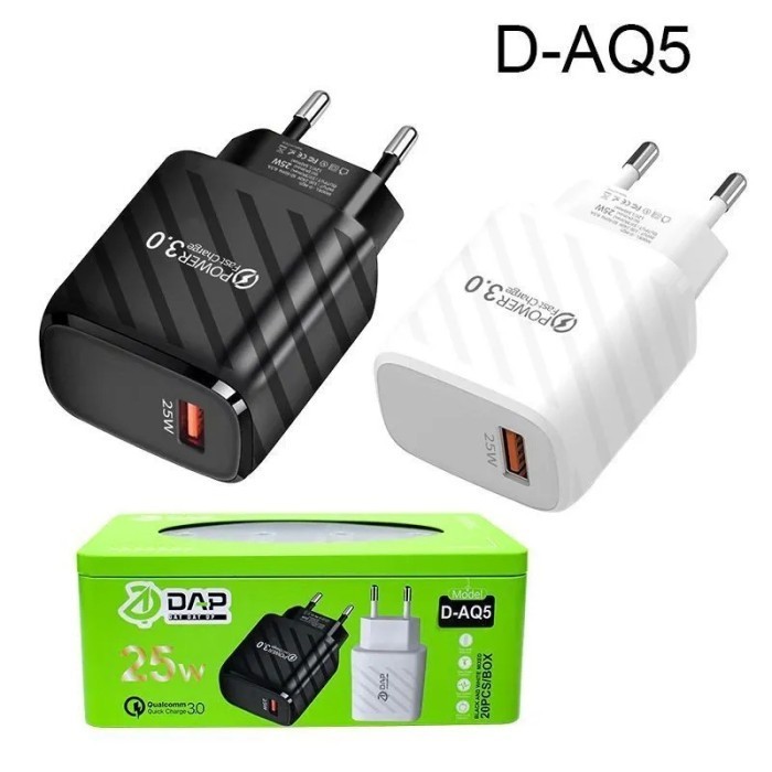 อะแดปเตอร์ชาร์จ 25W DAP D-AQ5 25W ชาร์จเร็ว 3.0 - หน่วย/ชิ้น | Shopee ...