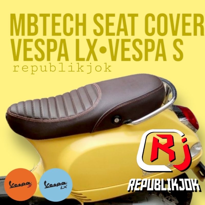 เบาะหนัง Vespa LX Series & Vespa S 125 iget MBtech Camaro Special Edition | Shopee Thailand