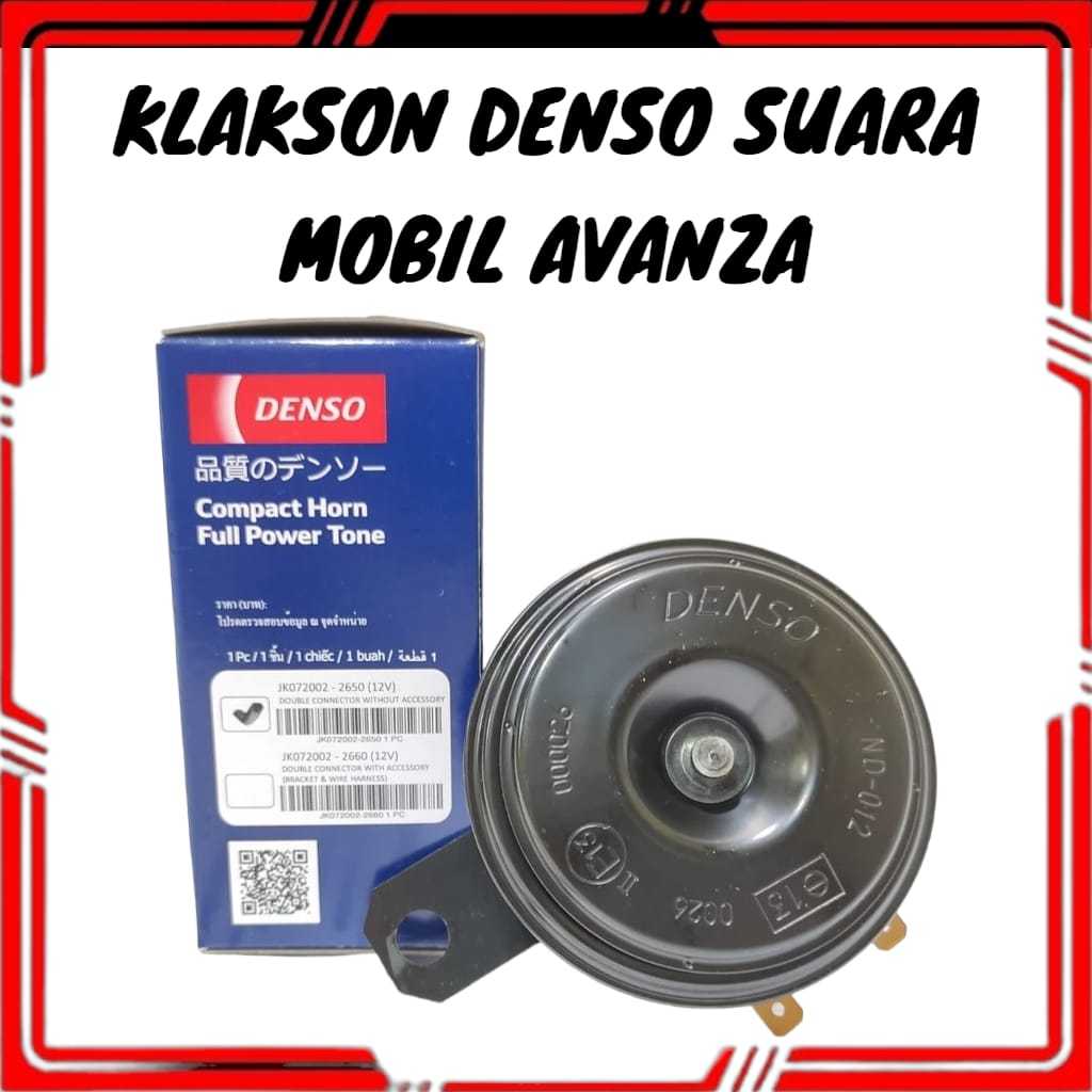 Denso Disc Horn Avanza 12v หน่วยเสียงรถยนต์สามารถทํารถจักรยานยนต์และ ...