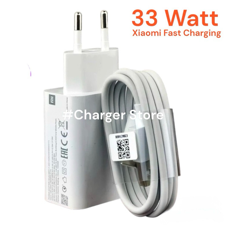 Hp 100% Original Xiaomi Charger Fast Charging Casan Redmi 33 วัตต์ 9A ...