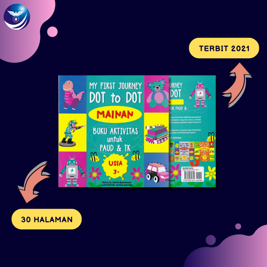 Andi สํานักพิมพ์ - My First Journey Dot to Dot Toys; หนังสือกิจกรรม ...