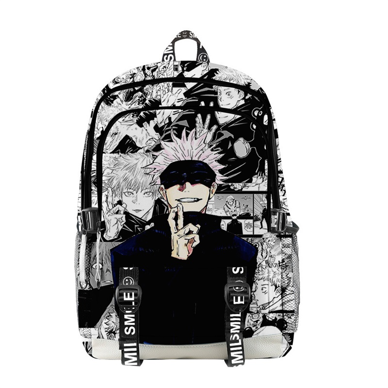 Jixa Store - กระเป๋าเป้เด็กผู้ชาย ตัวละครอนิเมะ Jujutsu Kaisen Gojo ...