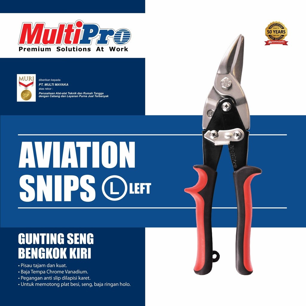 Tasso Zinc Scissors (ซ้าย)/AVIATION SNIPS ยี่ห้อ Multipro | Shopee Thailand