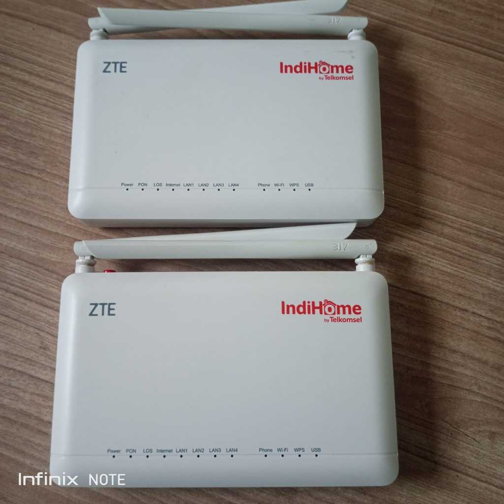 Router ONT GPON ZTE F670L DUALBAND PORT สีน ้ ําเงิน Yr. 2024 ( 2.4 GHz ...