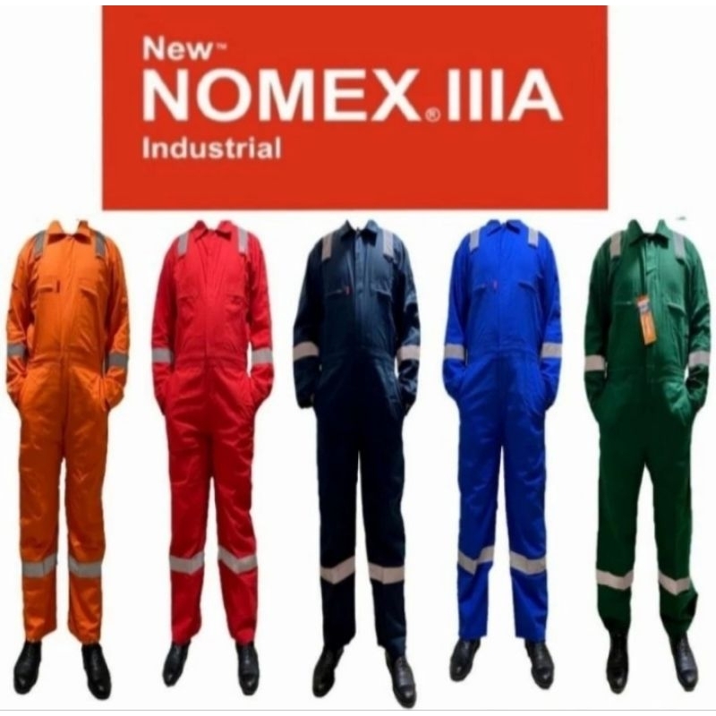 Coveroll Nomex IIIA Wearpack เสื้อผ้าป้องกันไฟ | Shopee Thailand