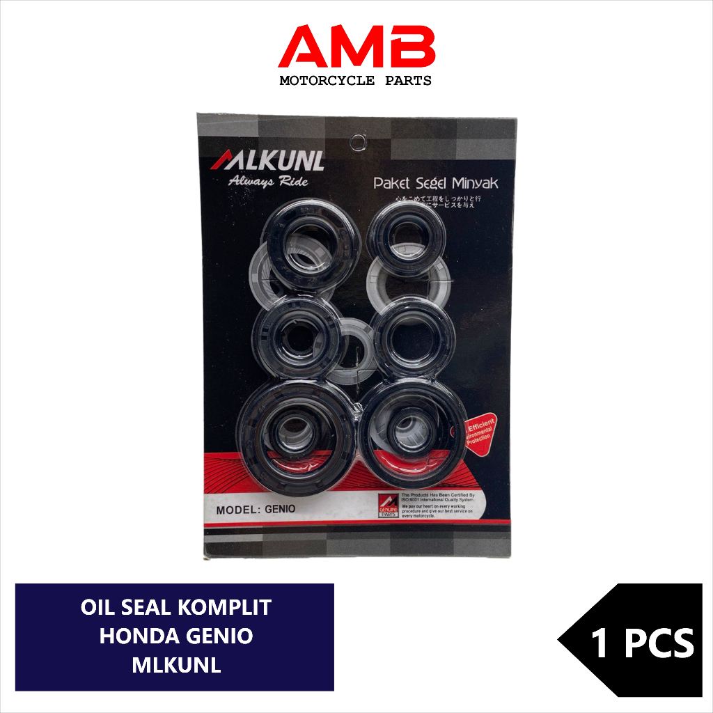 ซีลน้ํามัน COMPLETE SIL HONDA GENIO BEAT DELUXE LED 2020 MLKUNL ...