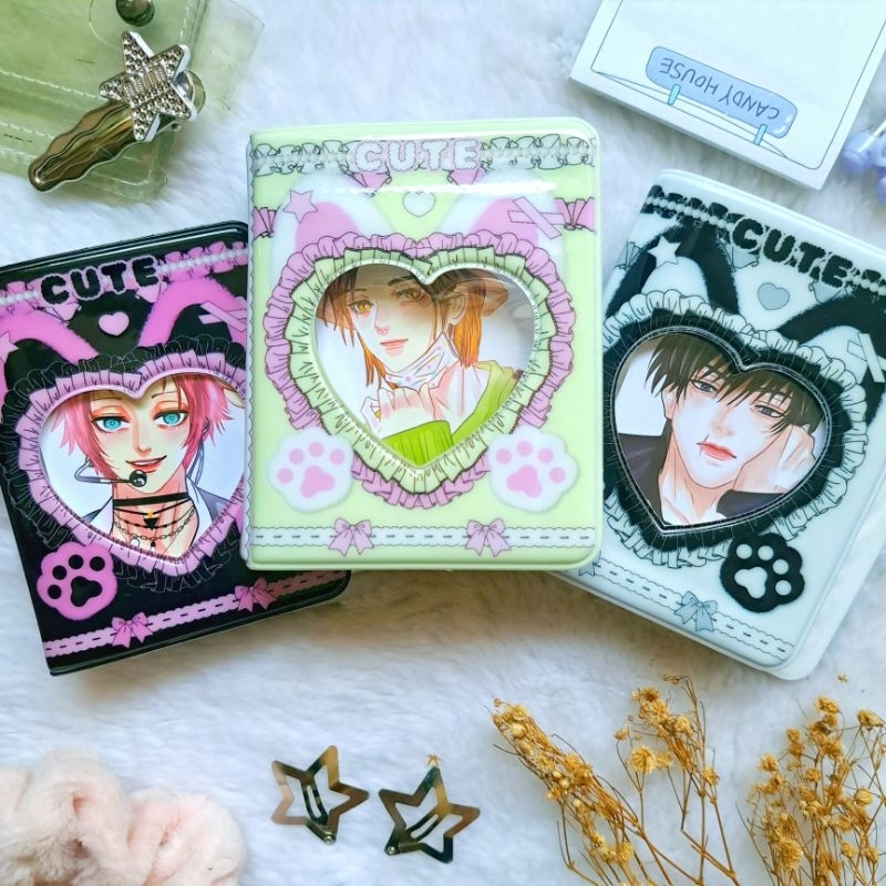 สมุดสะสม / อัลบั้มภาพเกาหลี 3 นิ้ว 40 ช่อง / 80 ช่อง / ซองใส่บัตร / ที่ ...