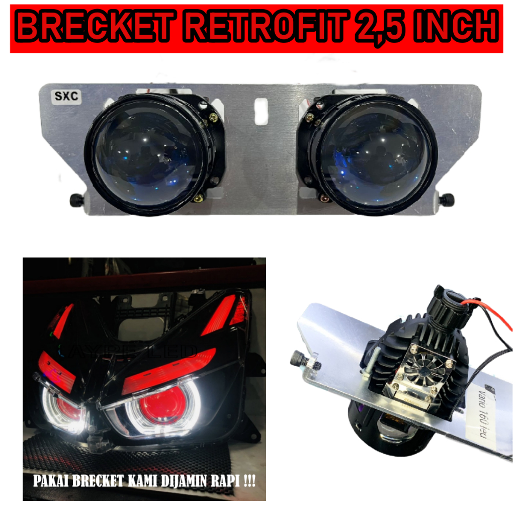 Original BRECKET/ที่นั่ง RETROFIT PROJECTOR WST 2.5 นิ้ว PROJECTOR ...