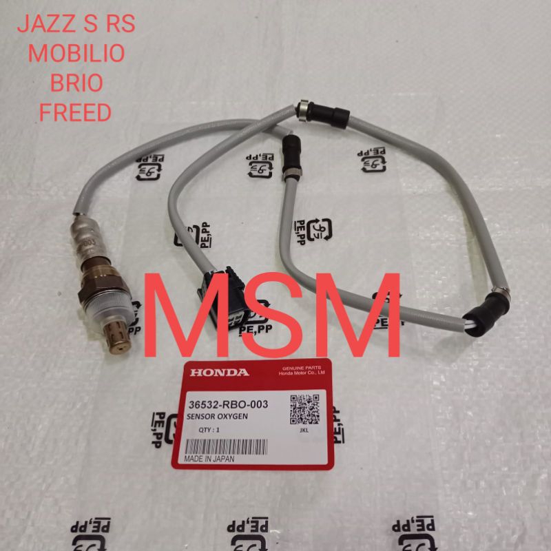 Oxygen SENSOR O2 ท่อไอเสียล่างหลัง HONDA JAZZ S RS MOBILIO BRIO FREED ...