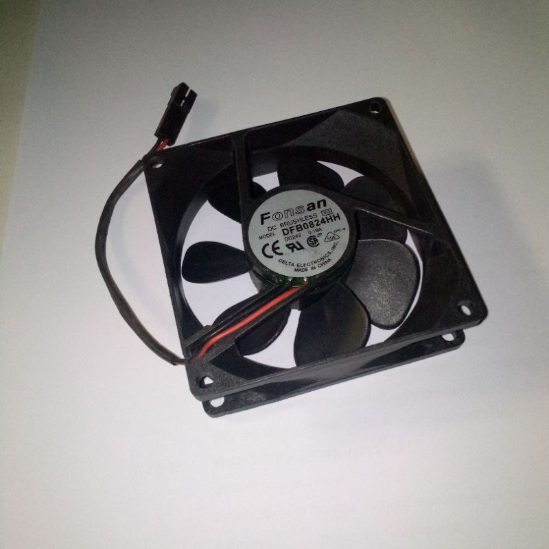 พัดลม FAN 8CM ORIGINAL DELTA FONSAN 24V 0.18A รับประกันคุณภาพสูง | Shopee Thailand