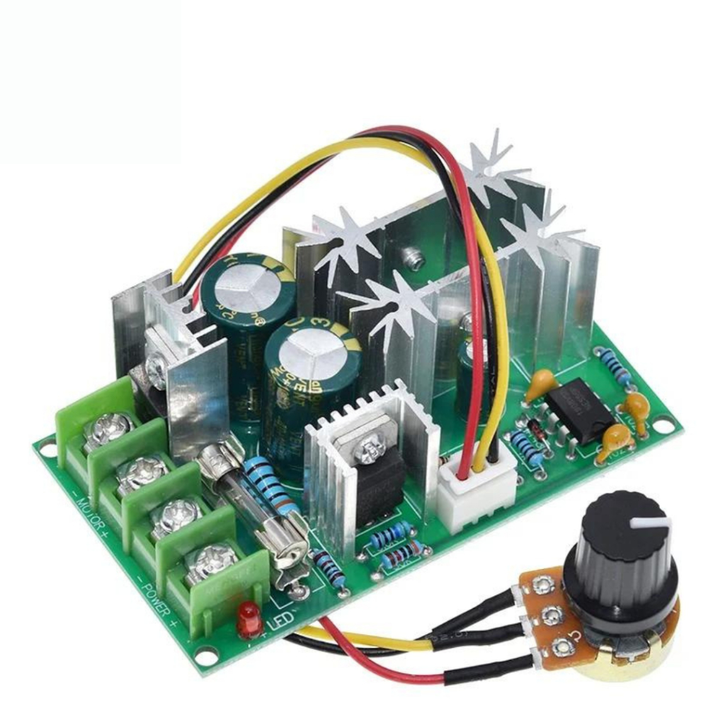 High POWER PWM SPEED CONTROL DC MOTOR LED DIMMER 20A 12V 24V 36V 48V ...