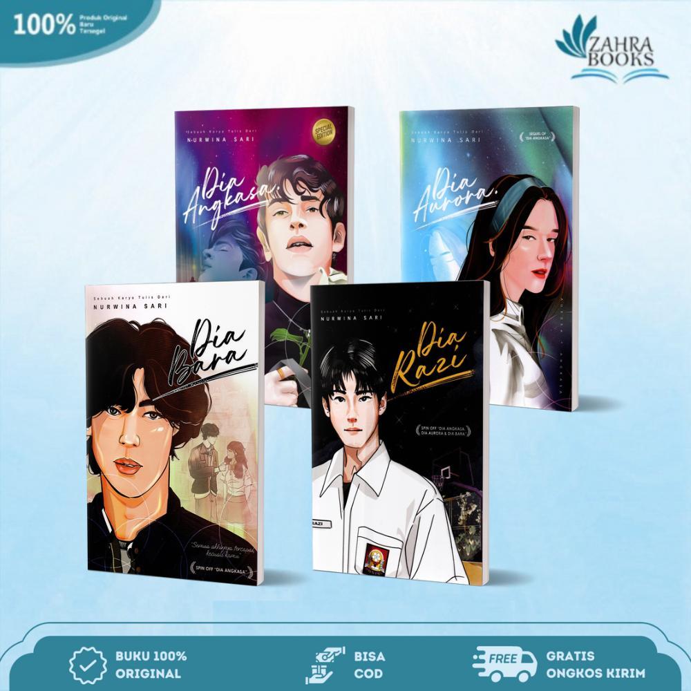 นวนิยายโดย Nur Wyna (นิยายนิยาย, นวนิยาย Dia Angkasa, Dia Aurora Novel ...