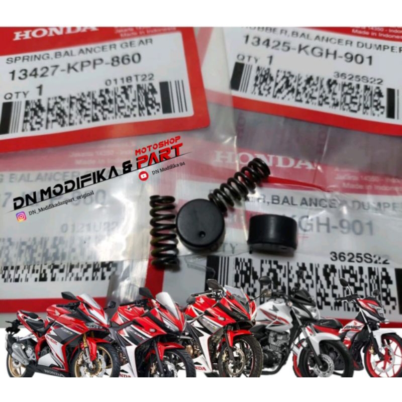 1 ชุดต ่ อ & ยาง balancer K56 CBR 150 CBR250RR Sonic CB150 supra GTR ...